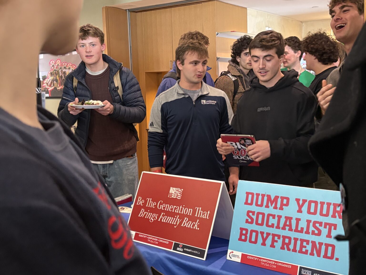TPUSA Representatives Leave Usdan University Center After Unapproved ...